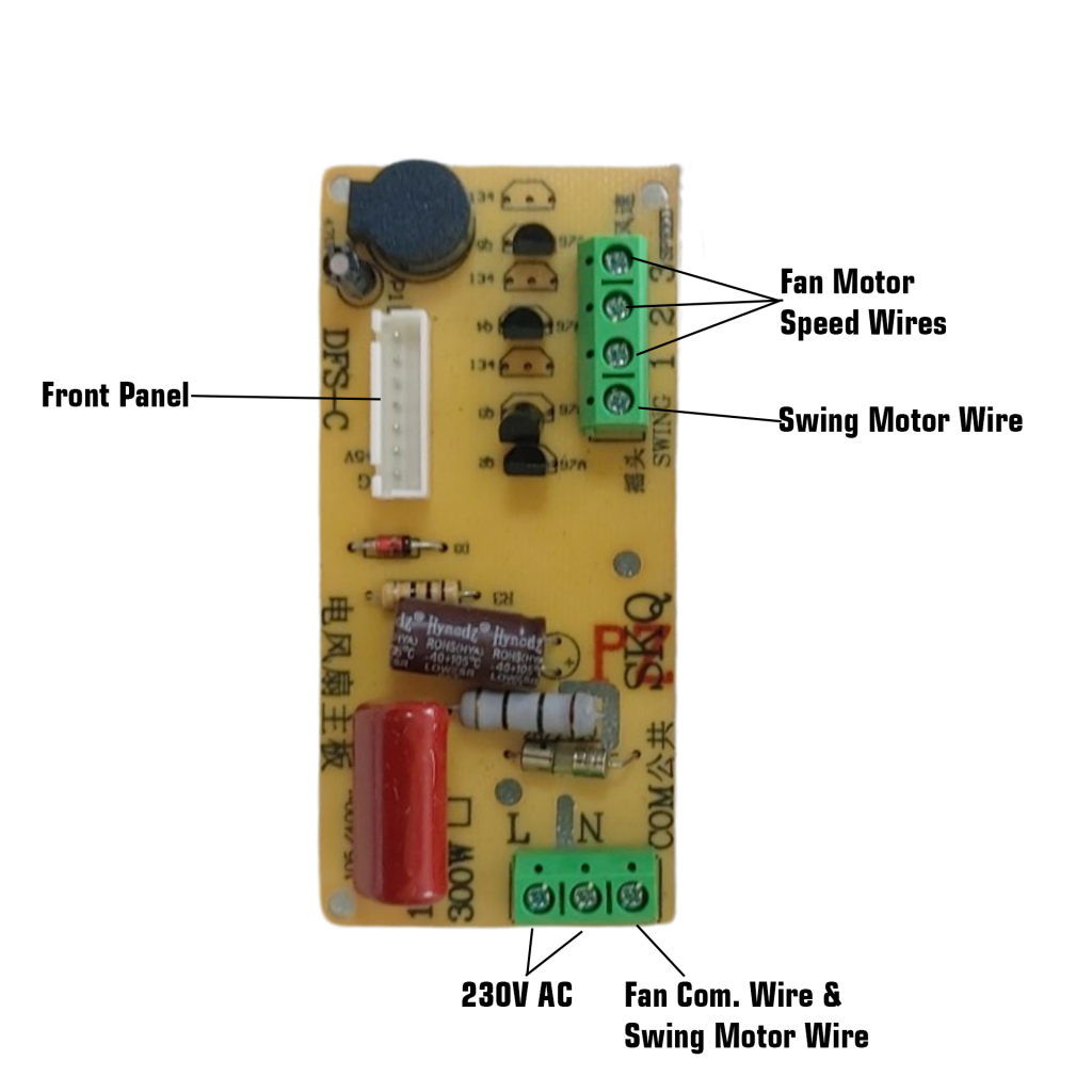 Universal Fan Remote Controller PCB Kit Price in Sri Lanka