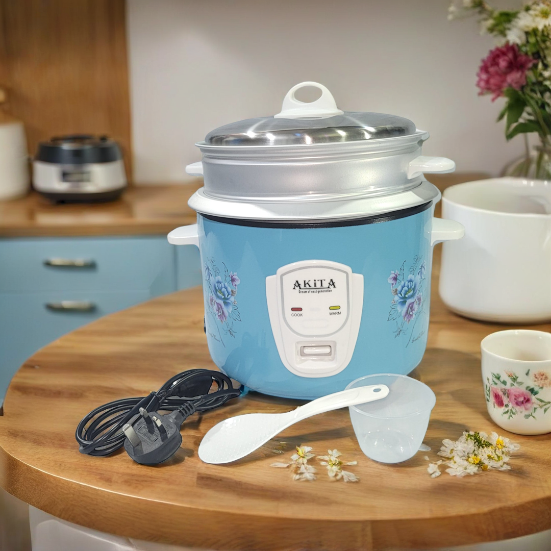 Akita 1.8L Rice Cooker With Steamer Price in Sri Lanka